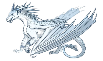 Queen Snowfall | LGBTQIA Wings of Fire Wiki | Fandom