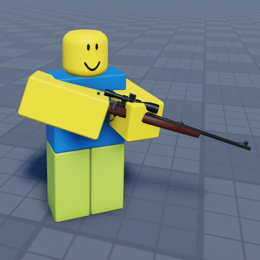 Scoped rifle | Roblox Item Asylum Wiki | Fandom