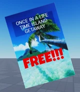 all expenses paid free island getaway brochure | Roblox Item Asylum ...
