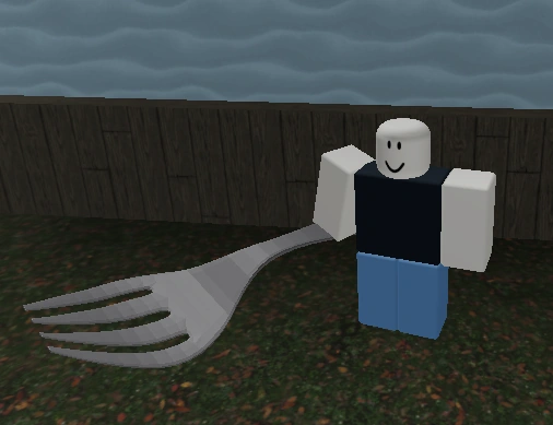 Comically large fork | Roblox Item Asylum Wiki | Fandom