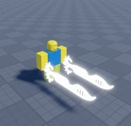 chaos saber | Roblox Item Asylum Wiki | Fandom