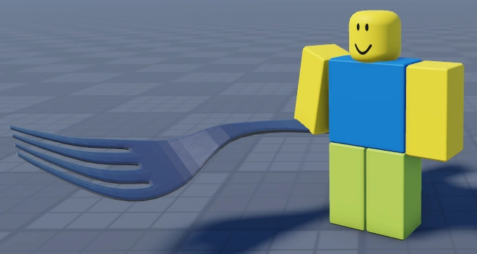 comically large fork | Roblox Item Asylum Wiki | Fandom
