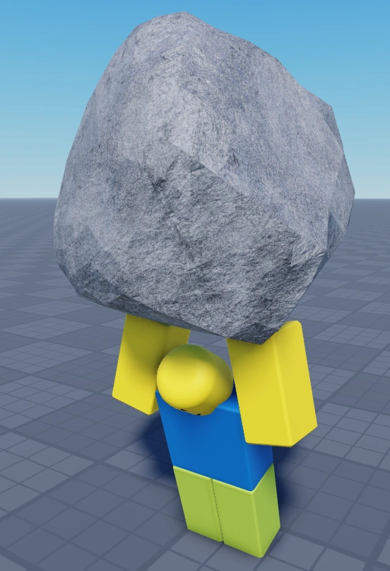 Big rock | Roblox Item Asylum Wiki | Fandom