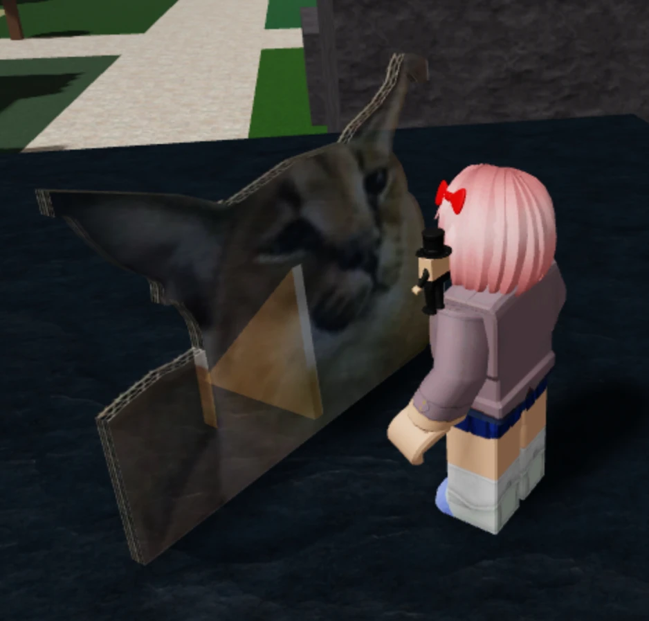 cardboard cutout floppa | Roblox Item Asylum Wiki | Fandom