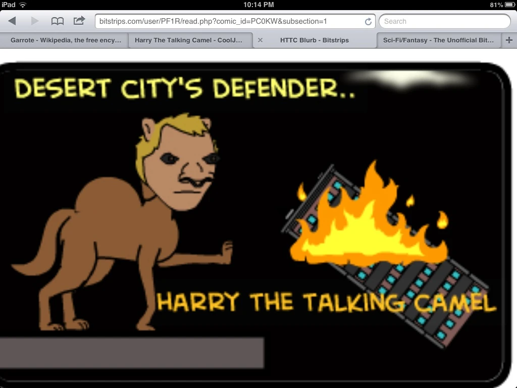 Harry The Talking Camel | CoolJule's Comics Wiki | Fandom