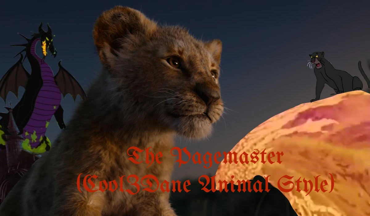 The Pagemaster (CoolzDane's Animal Style) | CoolZDane Productions Wiki ...