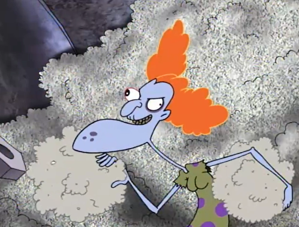 Mujer Pelusa | Coraje el perro cobarde Wiki | Fandom