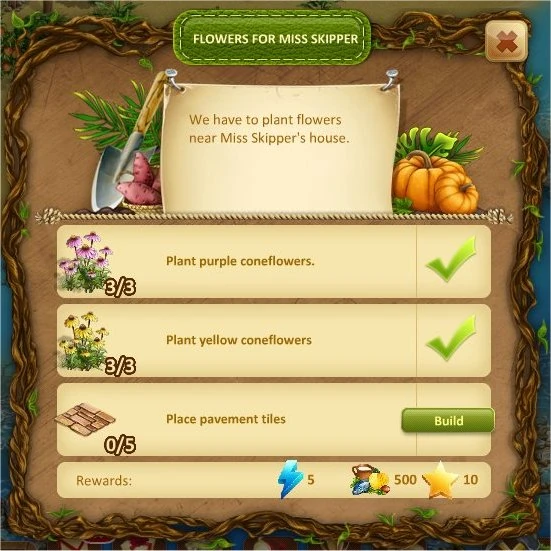 Flowers For Miss Skipper | Coral Isle Help Wiki | Fandom