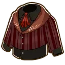 Gothic maroon striped top | Coral Island Wiki | Fandom