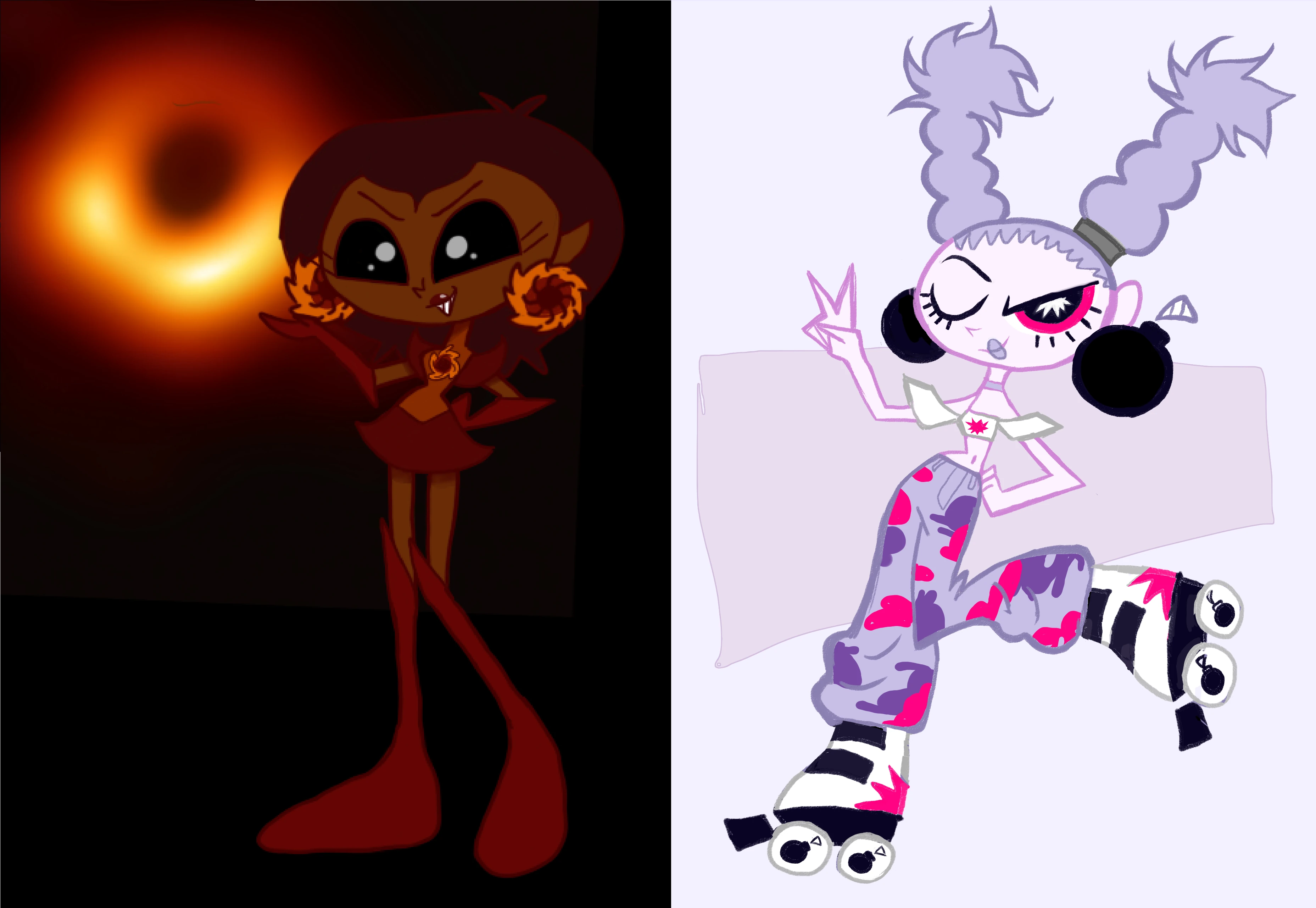 Little Girl And The Milky Way Galaxy Girls