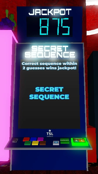 Secret Sequence | Cornerstone Arcade Roblox Wiki | Fandom