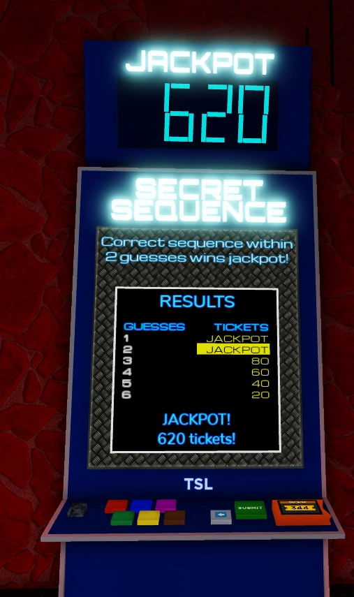 Secret Sequence | Cornerstone Arcade Roblox Wiki | Fandom