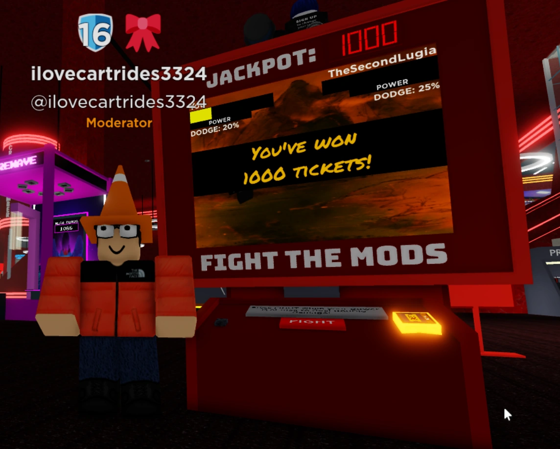 Fight the Mods | Cornerstone Arcade Roblox Wiki | Fandom