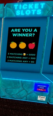 Ticket Slots | Cornerstone Arcade Roblox Wiki | Fandom