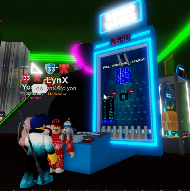 Bingo Waves | Cornerstone Arcade Roblox Wiki | Fandom