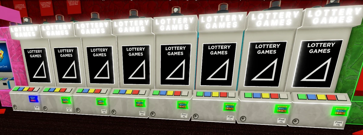 Lottery Games | Cornerstone Arcade Roblox Wiki | Fandom