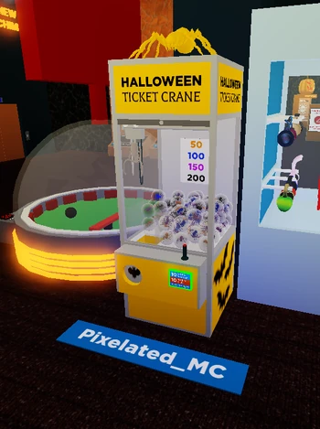 Halloween Ticket Crane | Cornerstone Arcade Roblox Wiki | Fandom
