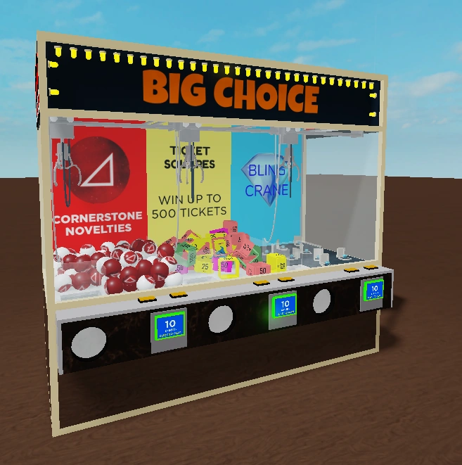 Big Choice | Cornerstone Arcade Roblox Wiki | Fandom