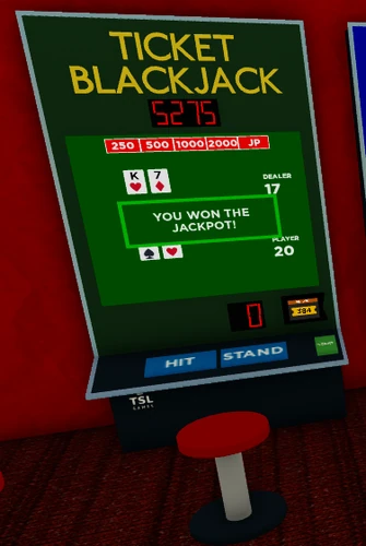 Ticket Blackjack | Cornerstone Arcade Roblox Wiki | Fandom