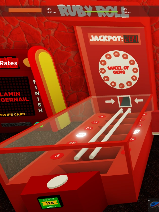 Ruby Roll | Cornerstone Arcade Roblox Wiki | Fandom