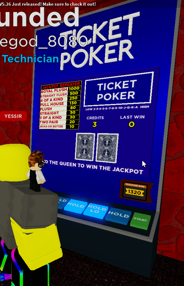 Ticket Poker | Cornerstone Arcade Roblox Wiki | Fandom Ticket Poker | Cornerstone Arcade Roblox Wiki | Fandom