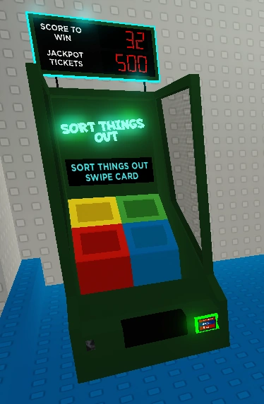 Sort Things Out | Cornerstone Arcade Roblox Wiki | Fandom