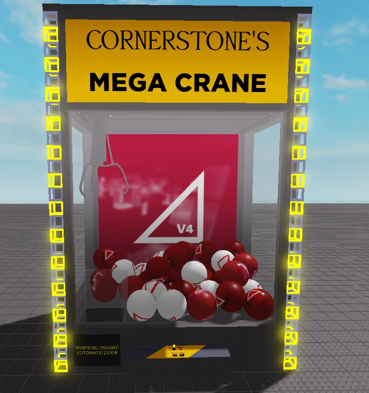 Cornerstone's Mega Crane | Cornerstone Arcade Roblox Wiki | Fandom