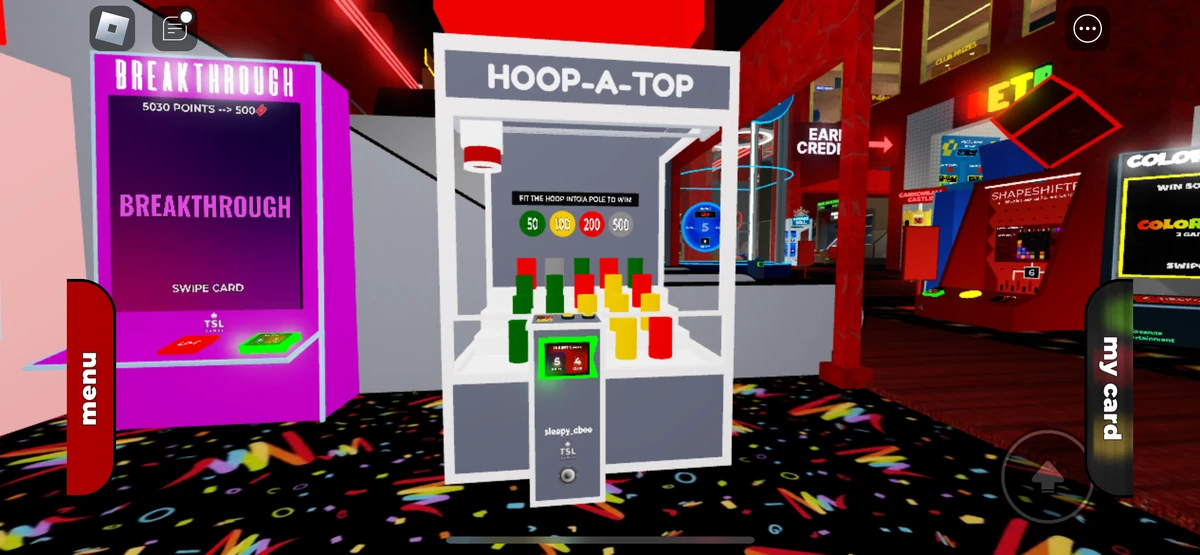 Hoop-A-Top | Cornerstone Arcade Roblox Wiki | Fandom