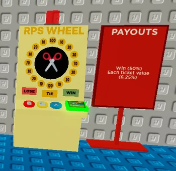 RPS Wheel | Cornerstone Arcade Roblox Wiki | Fandom