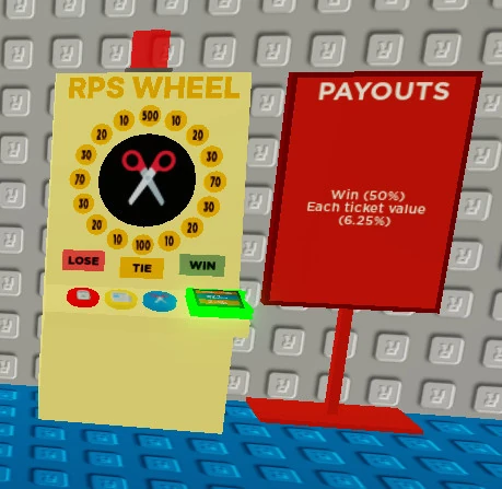 RPS Wheel | Cornerstone Arcade Roblox Wiki | Fandom
