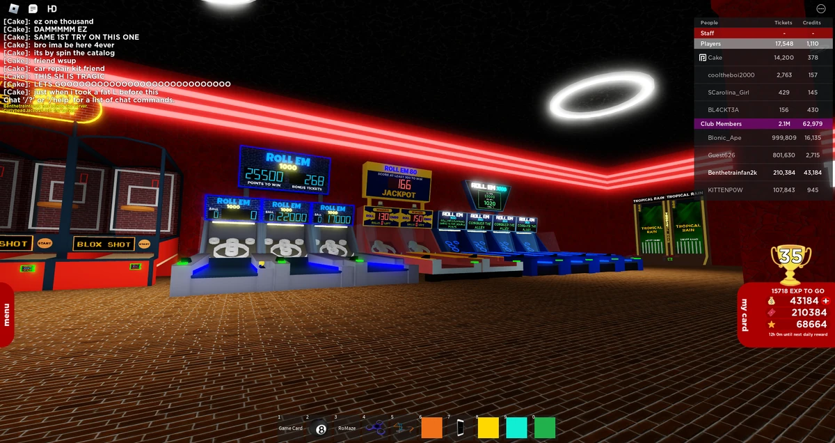 Roll Em | Cornerstone Arcade Roblox Wiki | Fandom