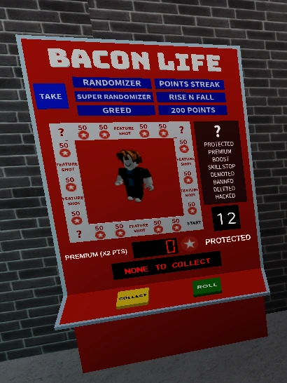 Bacon Life | Cornerstone Arcade Roblox Wiki | Fandom