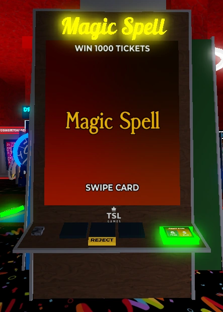 Magic Spell | Cornerstone Arcade Roblox Wiki | Fandom