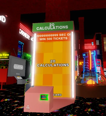 20 Calculations | Cornerstone Arcade Roblox Wiki | Fandom