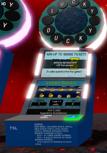 Lucky Ducky | Cornerstone Arcade Roblox Wiki | Fandom