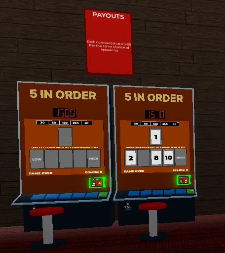 5 in Order | Cornerstone Arcade Roblox Wiki | Fandom