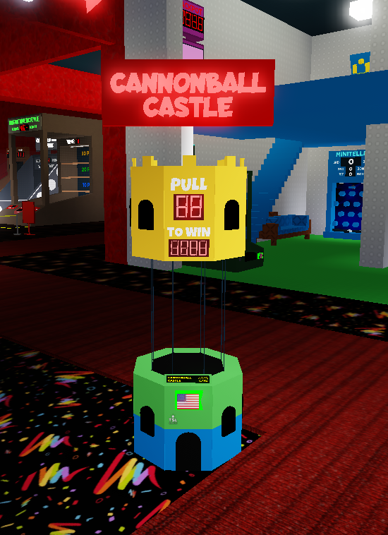 Cannonball Castle Cornerstone Arcade Roblox Wiki Fandom