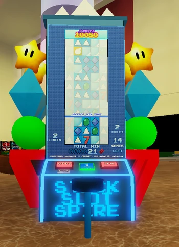 Stack Slot Spire | Cornerstone Arcade Roblox Wiki | Fandom