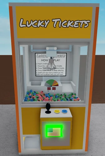 Lucky Tickets | Cornerstone Arcade Roblox Wiki | Fandom