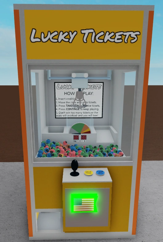 Lucky Tickets | Cornerstone Arcade Roblox Wiki | Fandom