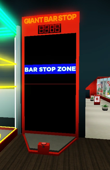 Giant Bar Stop | Cornerstone Arcade Roblox Wiki | Fandom