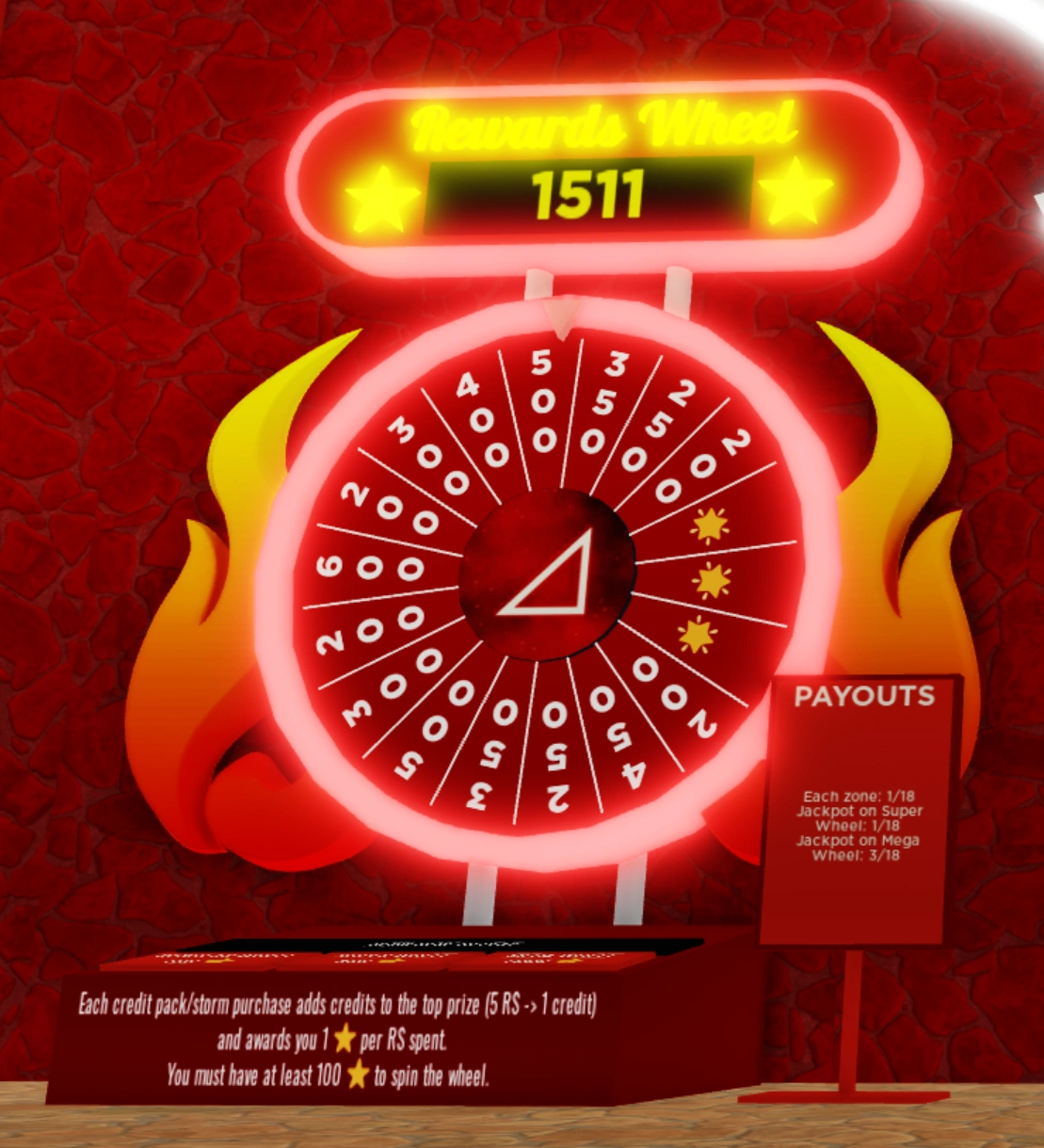 Rewards Wheel | Cornerstone Arcade Roblox Wiki | Fandom