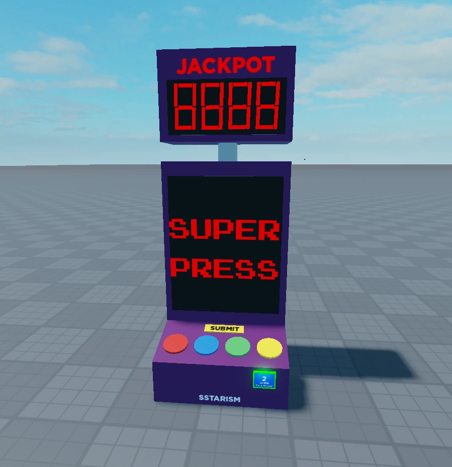 Super Press | Cornerstone Arcade Roblox Wiki | Fandom