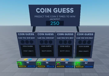 Coin Guess | Cornerstone Arcade Roblox Wiki | Fandom