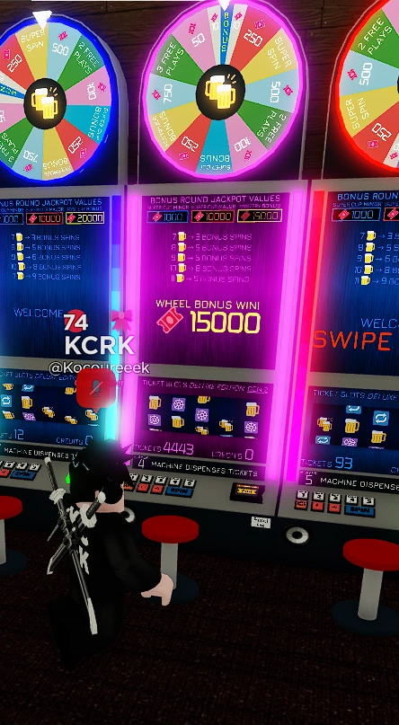 Ticket Slots Deluxe Edition | Cornerstone Arcade Roblox Wiki | Fandom