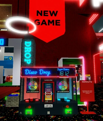Disco Drop | Cornerstone Arcade Roblox Wiki | Fandom