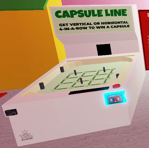 Capsule Line | Cornerstone Arcade Roblox Wiki | Fandom
