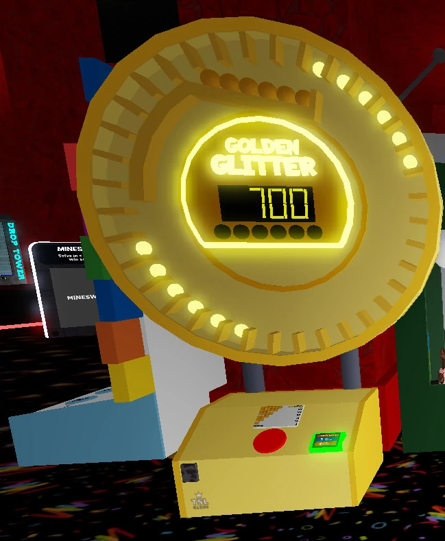 Golden Glitter | Cornerstone Arcade Roblox Wiki | Fandom