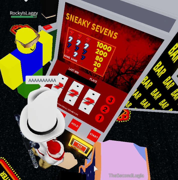 Sneaky Sevens | Cornerstone Arcade Roblox Wiki | Fandom