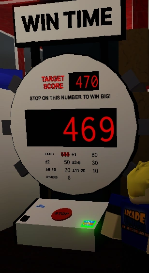 Win Time | Cornerstone Arcade Roblox Wiki | Fandom